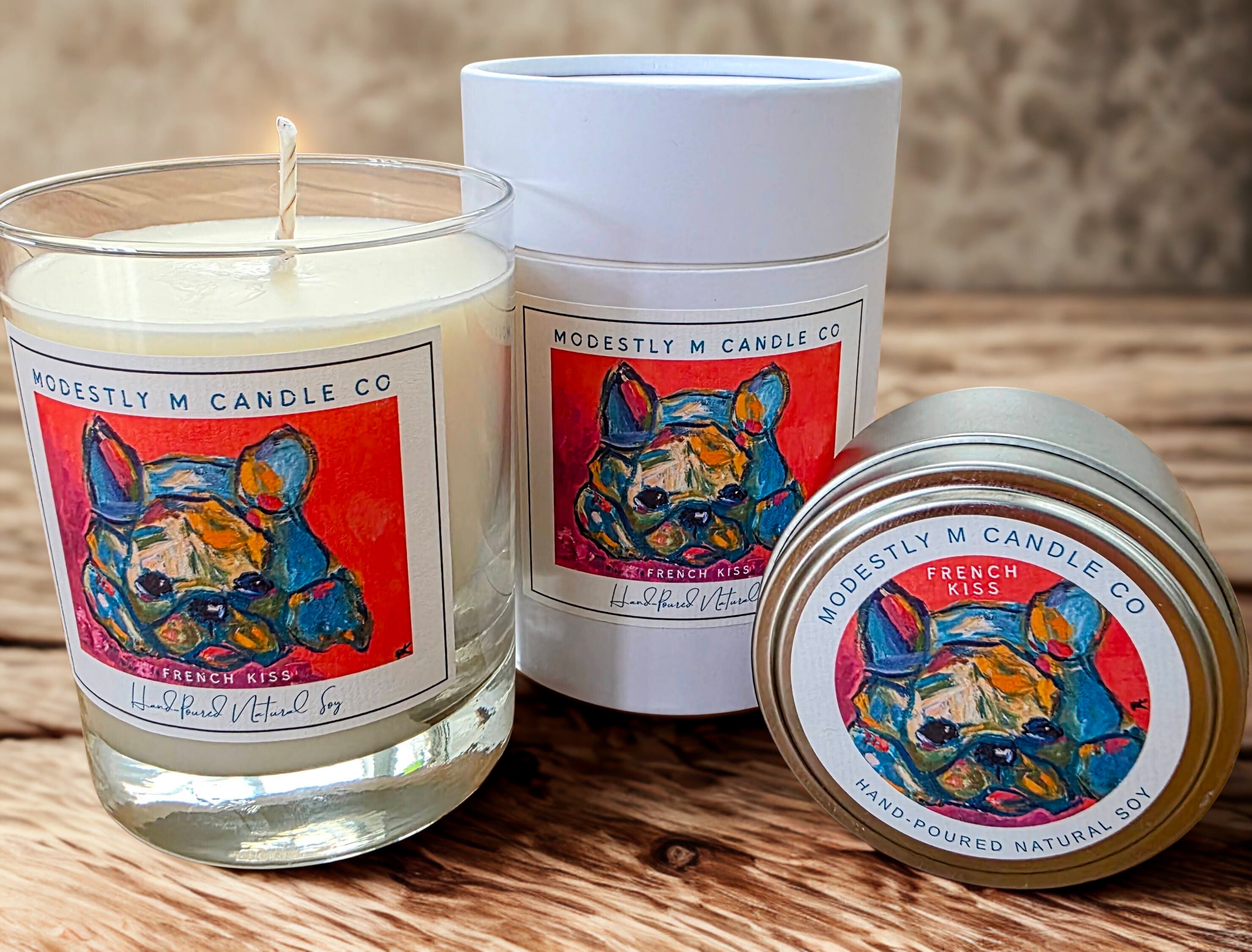 made for KC collection – modestly m candle co.